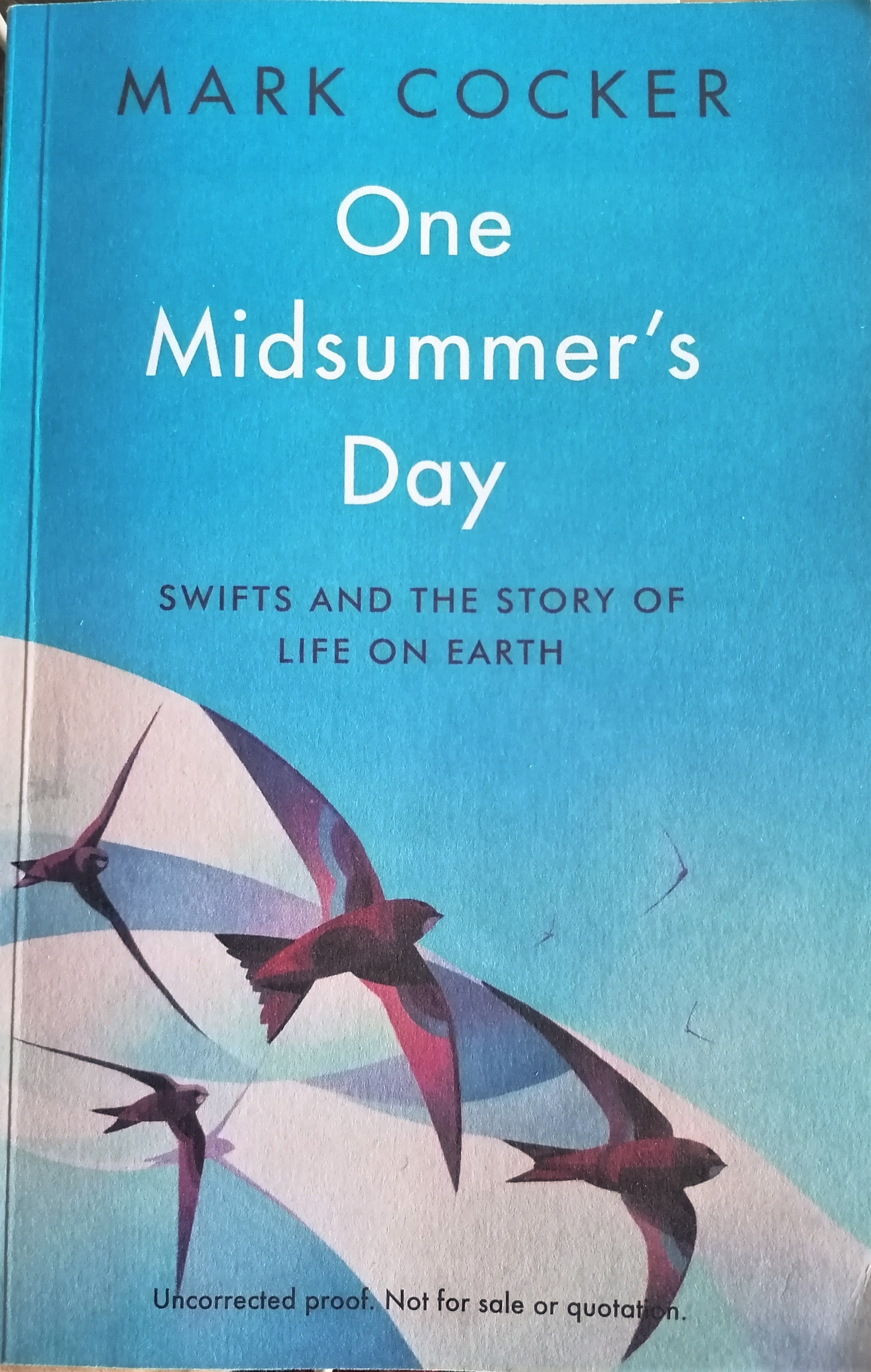 my latest news – Mark Cocker